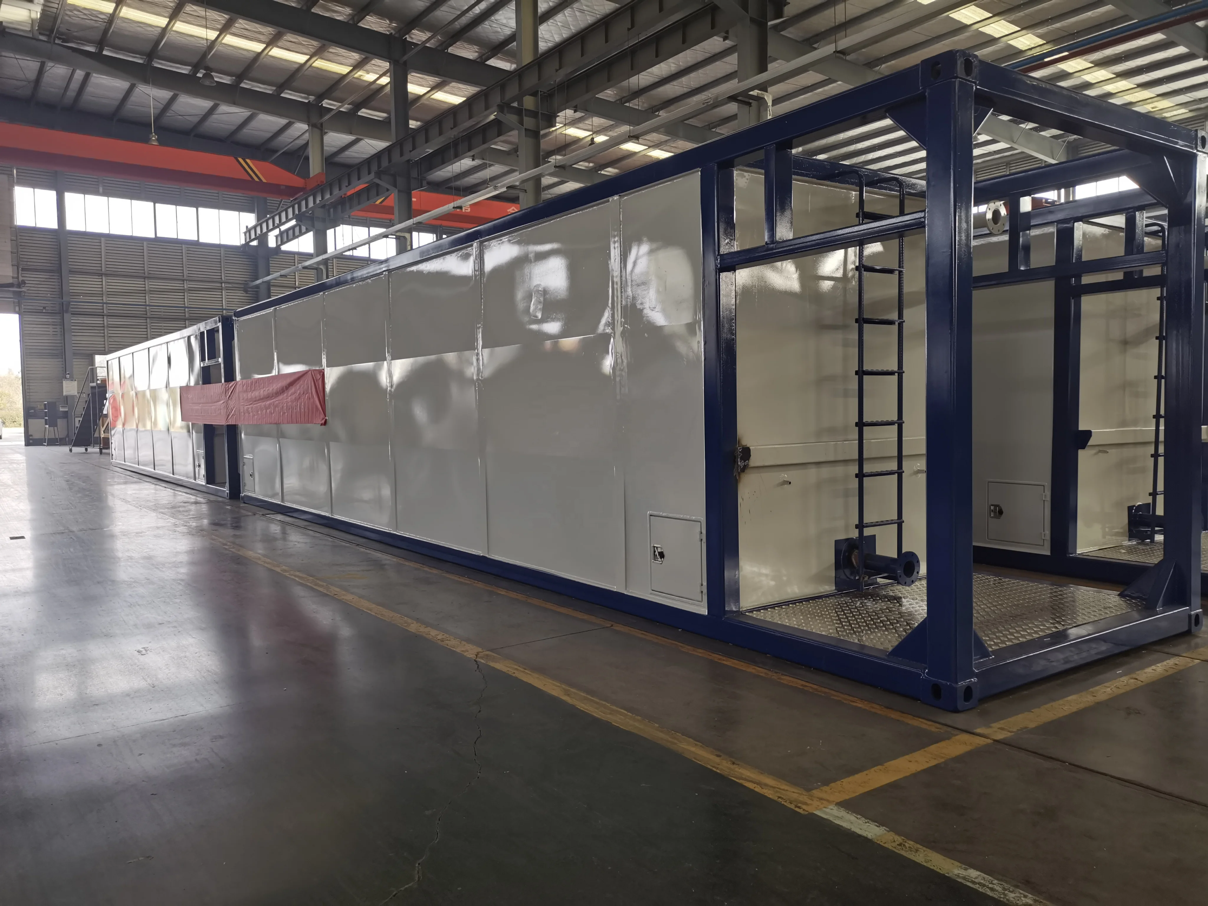 47500 Litre Emulsion Liquid Tank Container 40ft Liquid Iso Tank ...