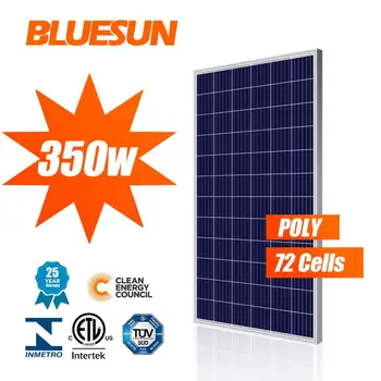 Bluesun Solar Panel Price Poly 300w 330w 340w 350w 360w 24v Solar ...