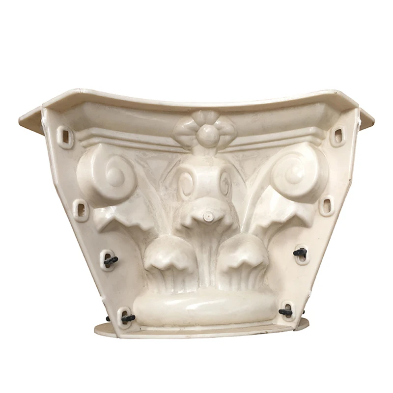 Durable ABS Plastic 30cm x 35cm Decorative Roman Column Cap Moulds for ...