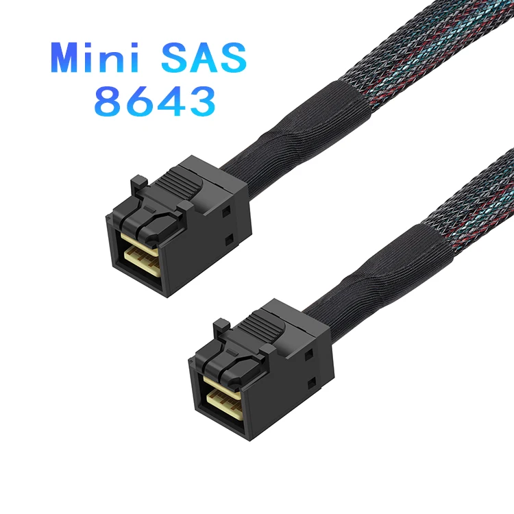 Mini Sas Hd 8i Cable Sff-8643 8i Cable Minisas Hd 8i Cable For Servers ...