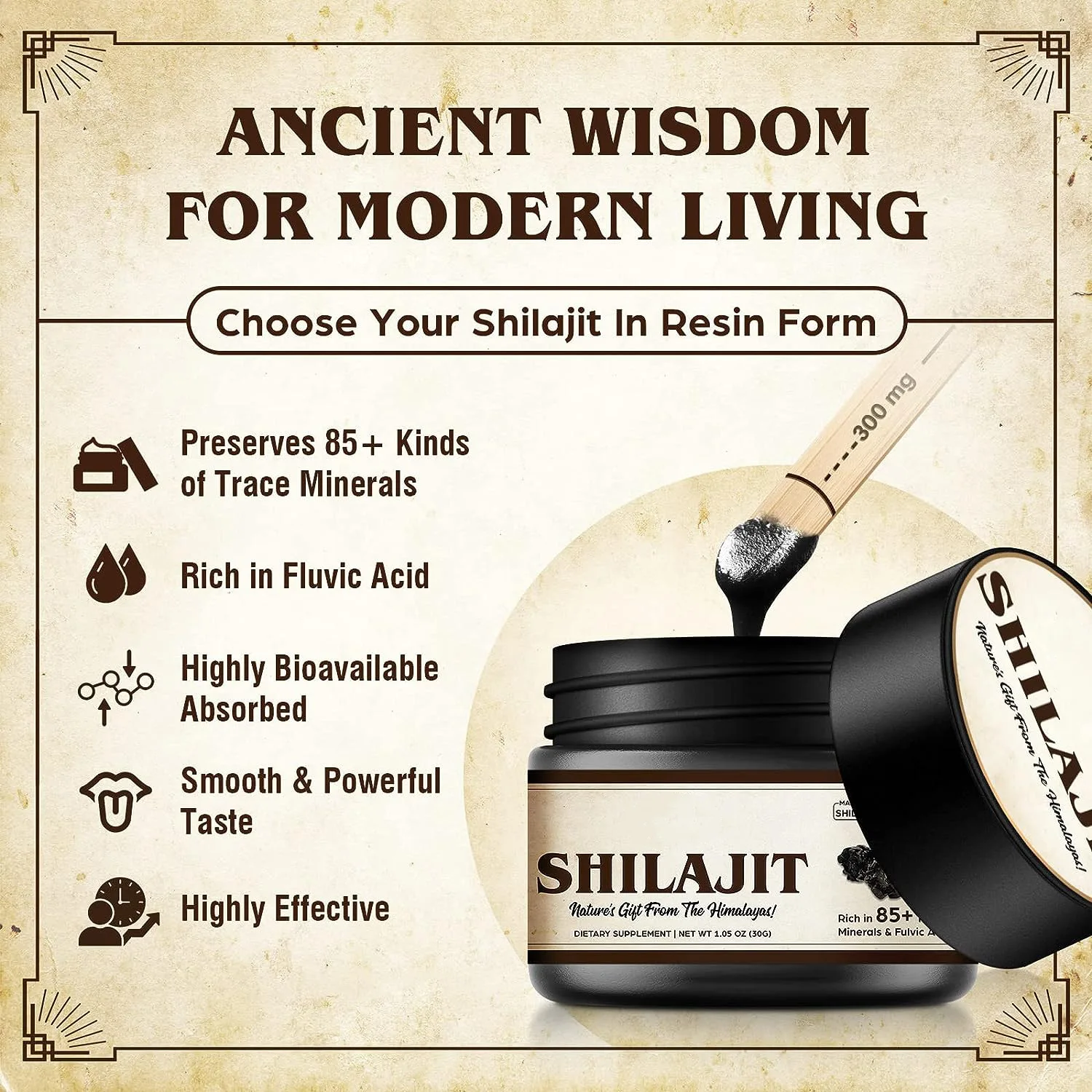 OEM Shilajit Cream Paste Supplement - Pure Himalayan Resin