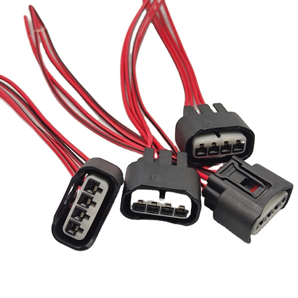 7283-7449-30 11885 China Wire Connector Plug 4 Way Electrical Ignition Coil Connectors For ...