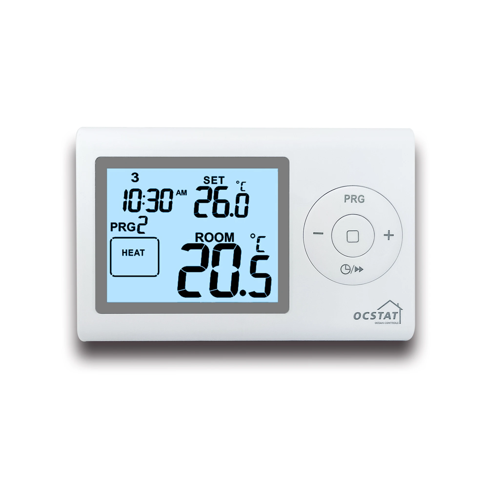 St2402 7 Day Programmable Digital Heating Room Thermostat For Water ...