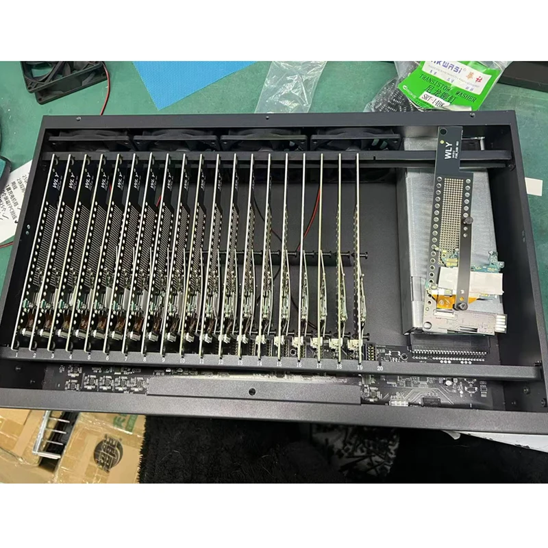 Mobile Phone Motherboard Box - PHONE FARM Box with OTG Chassis for ...