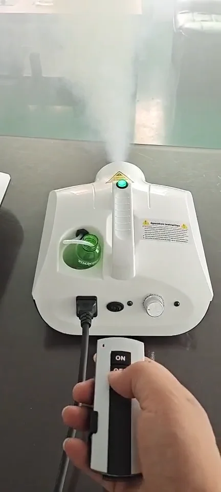 Viral Videos And Demos On Fogging Machine Is Dispenser Which Uses Air Pressure To Produce A Very