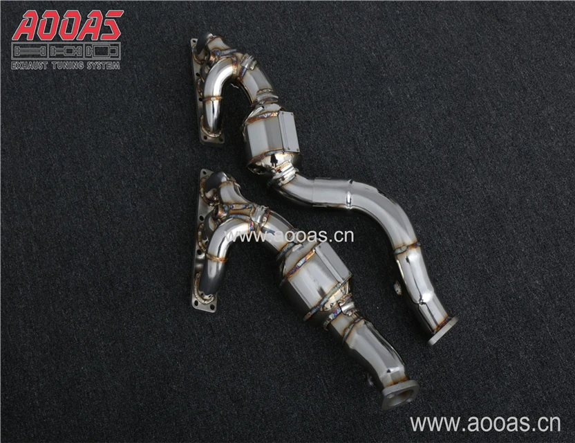 Stainless Steel Racing Exhaust Old Car Exhaust Header Cat Manifold For ...