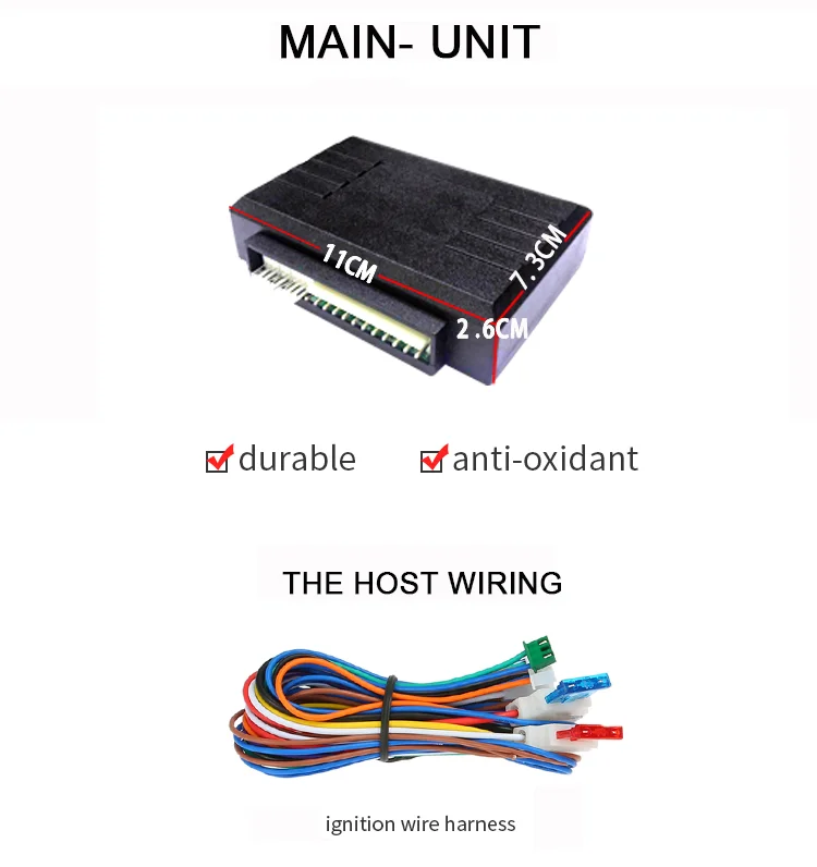 Universal Remote One Way For Plc Car Alarm System And Anti-lost Alarm ...
