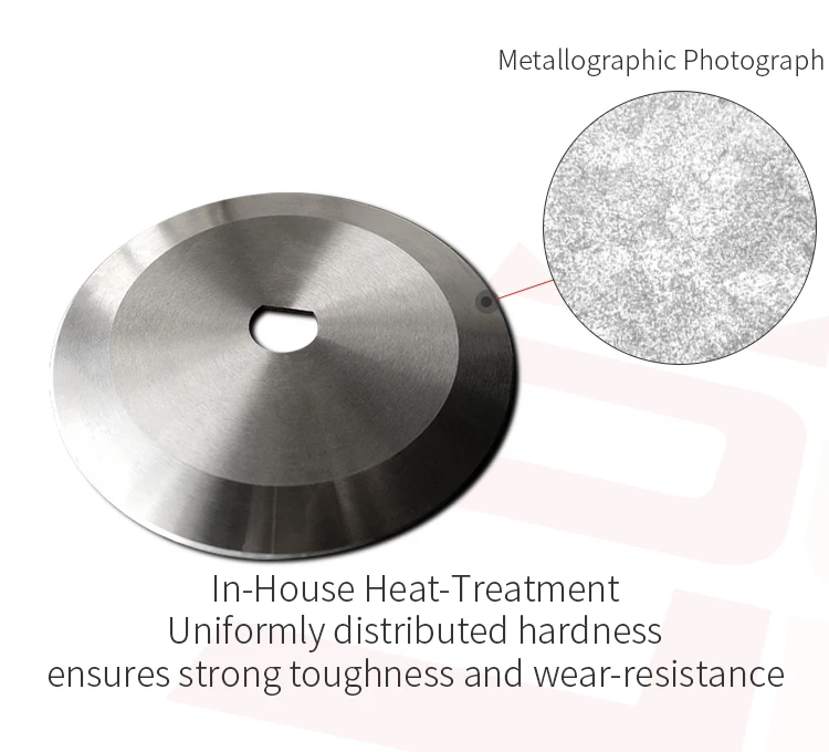 80mm EASYCUT Doner Kebab Shawarma Knife Blade - D Shape Hole