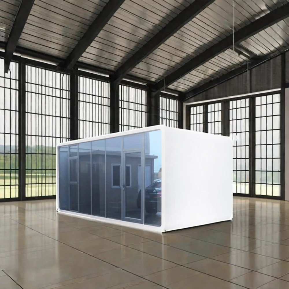 20ft & 40ft Expandable Prefab House Sliding Pod Cabin With Kitchen for ...