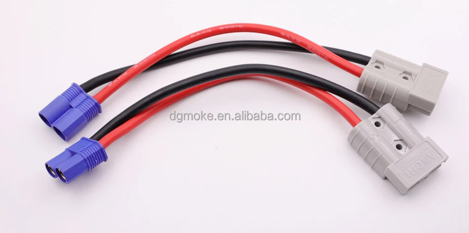 50a For Andersons Plug Connector To Two 50a Plug Customized Wire ...