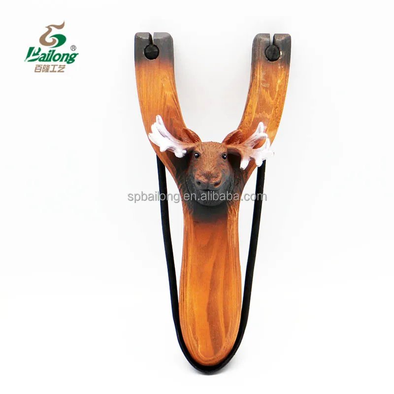 Wholesale Fronde Catapulte - Kids Toy Animal Wooden Slingshot