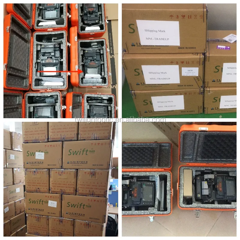 Active Cladding Alignment Fiber Optic Splicing Machine Ilsintech Swift ...