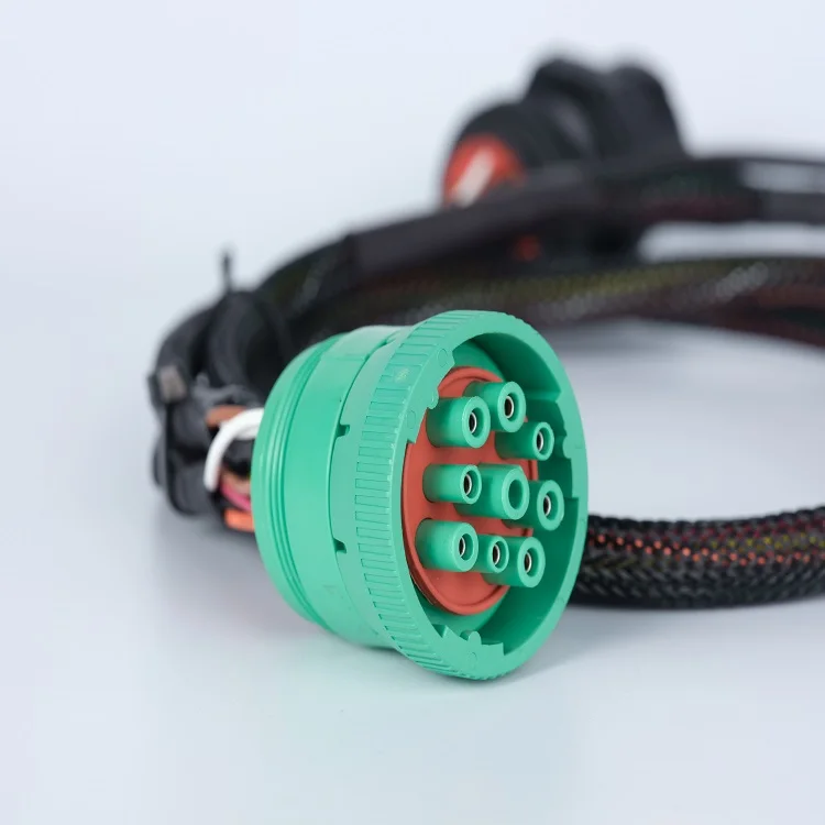 Universal J1939 Eld Cable To Micro-fit 16pin Connector With Brackets ...