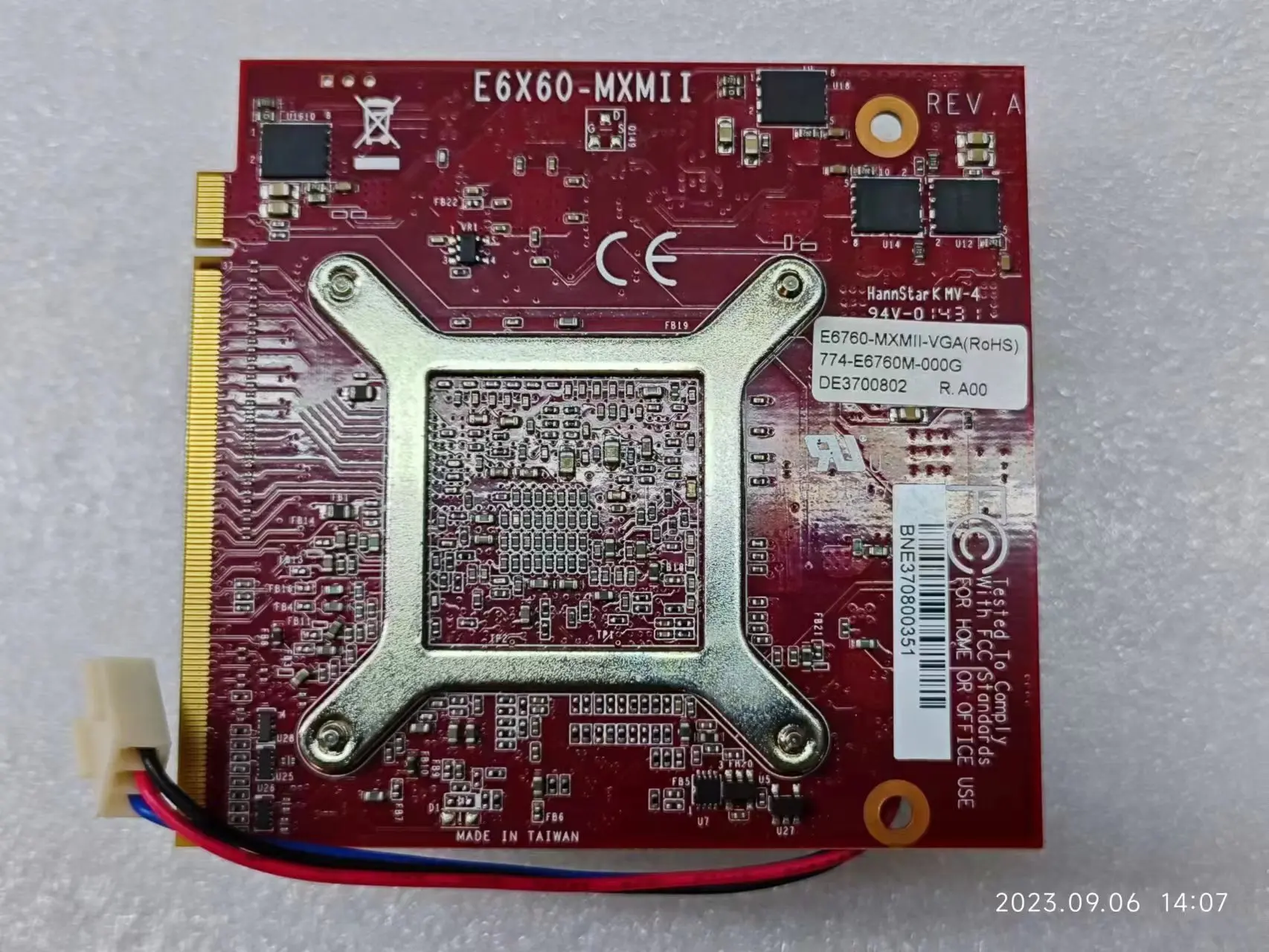 Konami Kp3 E6760 Video Card - 1GB AMD GPU, Displayport