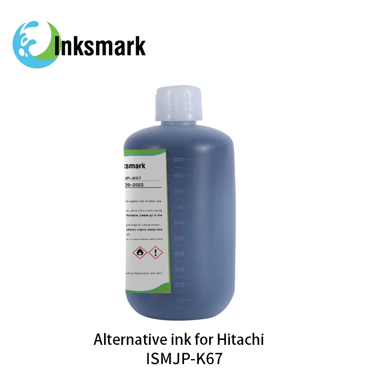Inksmark JP-K67 1000ml Ink for Hitachi Inkjet Printer