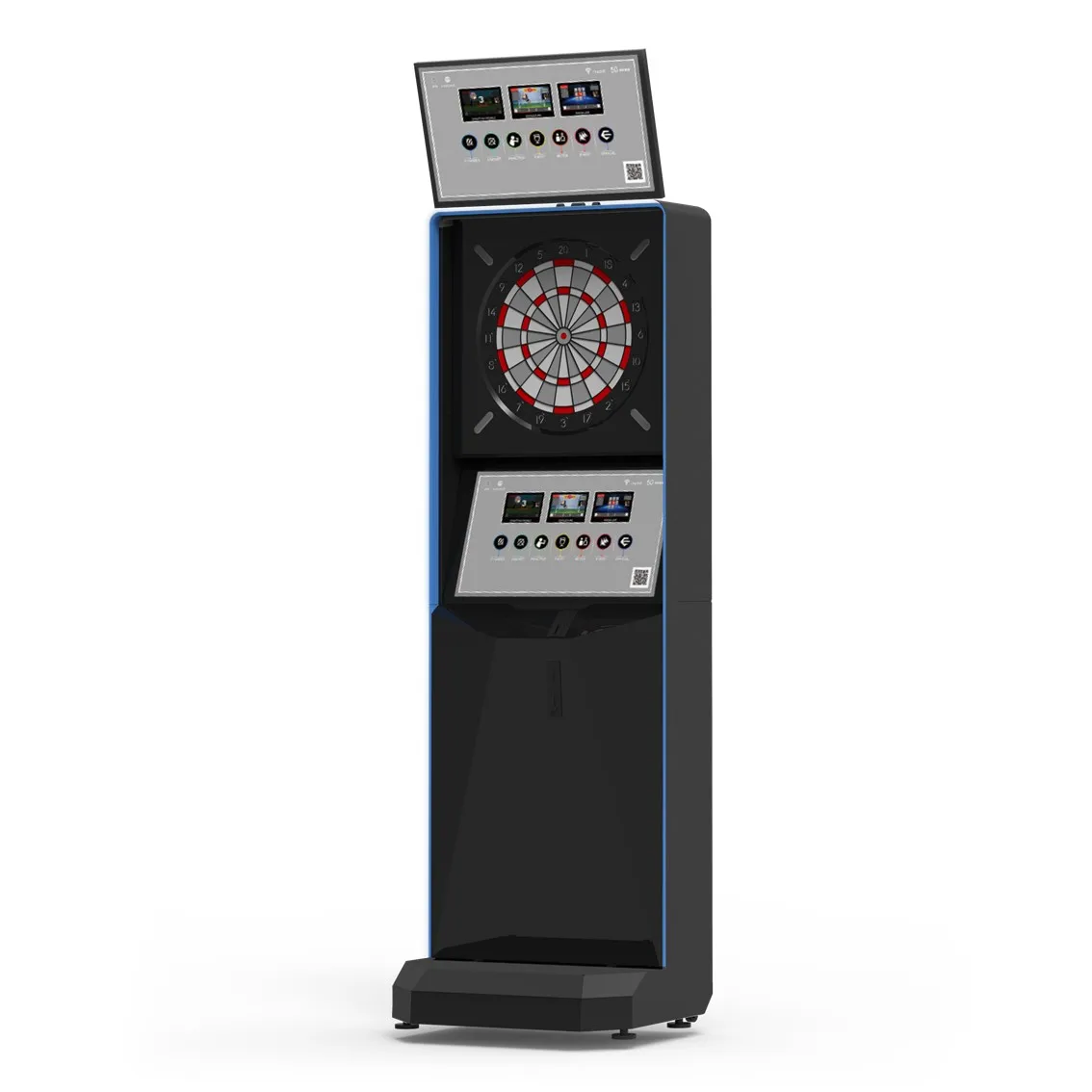 Indoor Amusement Game Dart Machine Coin Operated Electronic Dart Board ...