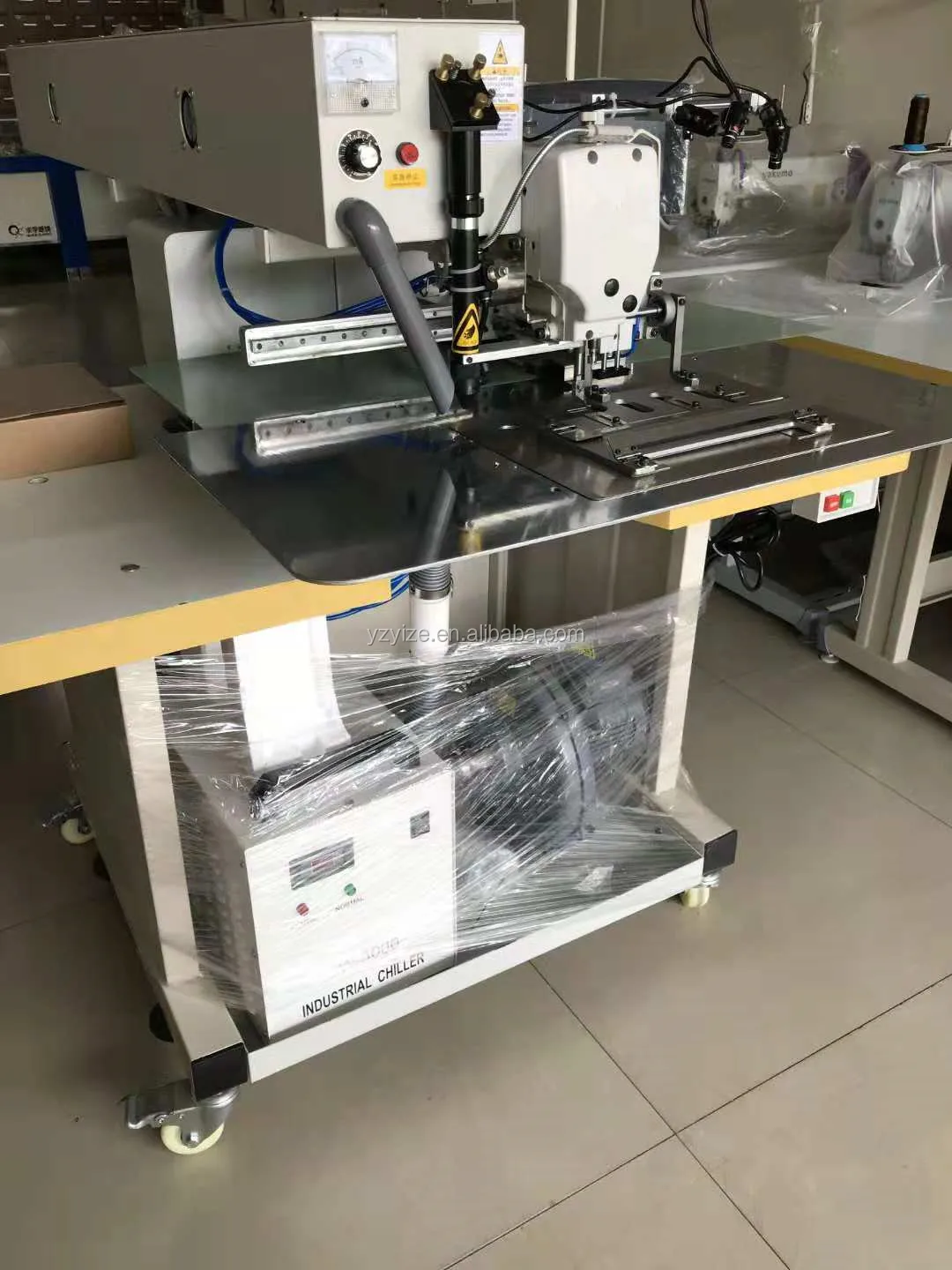 Automatic Pocket Welting Machine - Jeans Back Pocket Laser Opening Machine