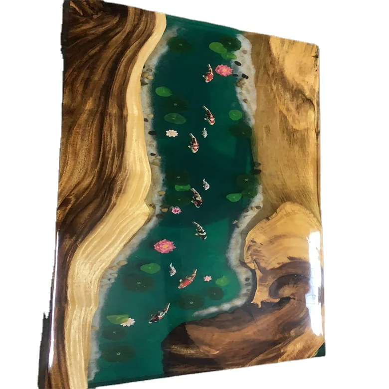 Chinese Locust Burl Wood Resin Coffee Table - Buy Buy Coffee Table ...