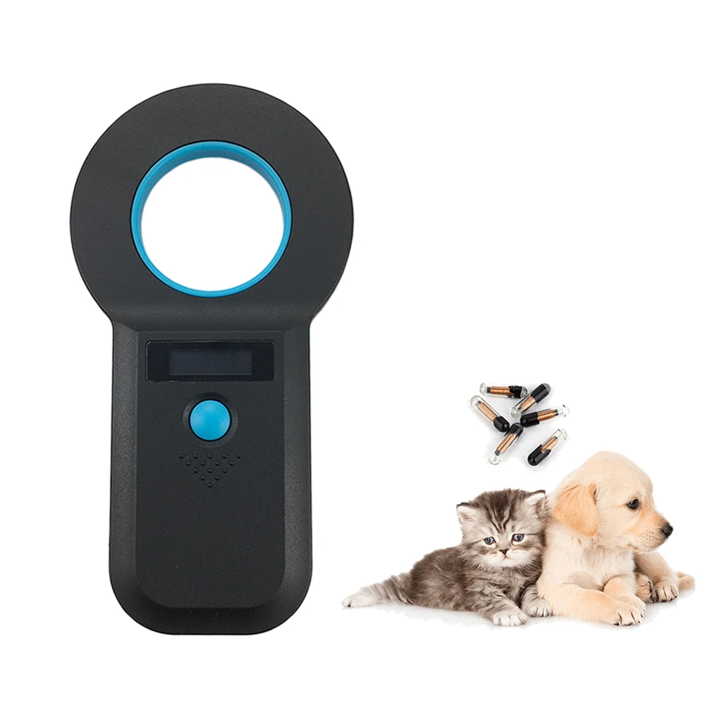 134.2khz W90b Rfid Animal Tag Reader Animal Microchip Reader Handheld ...