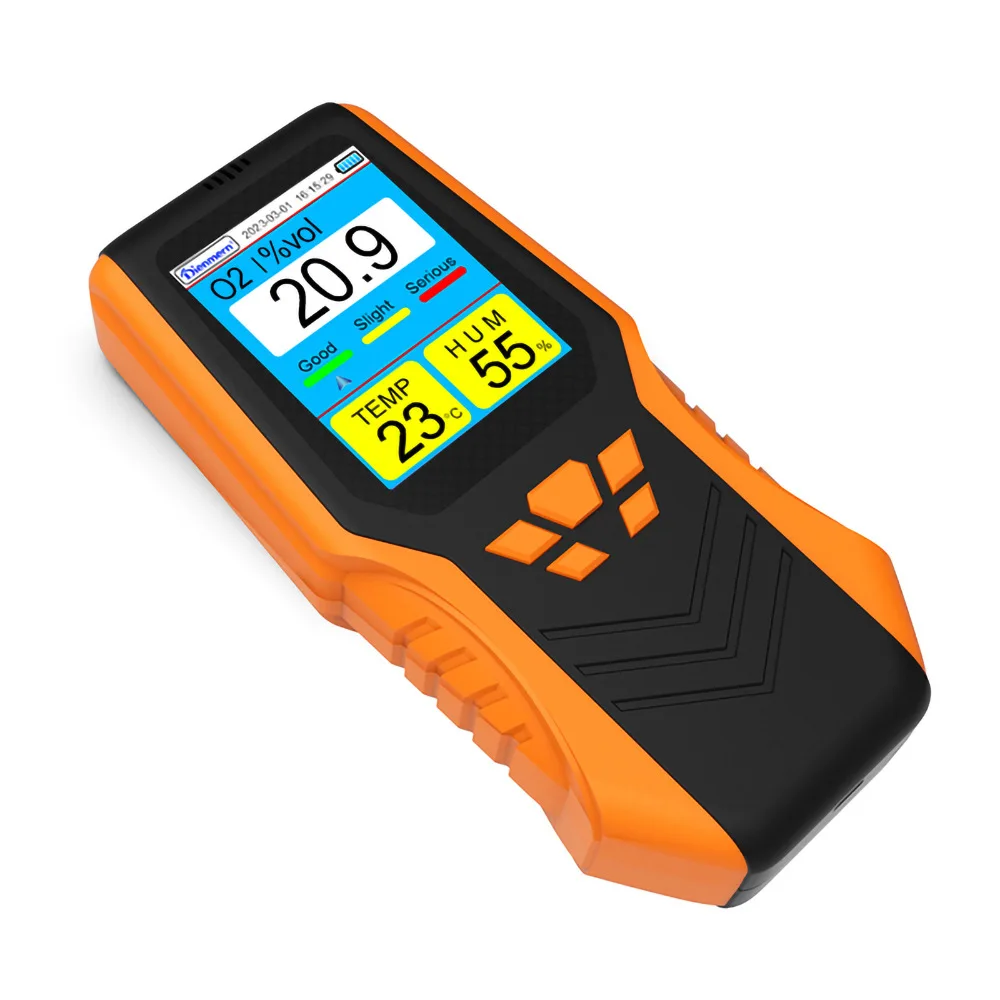 CHINCAN DM68A-O2 Respiratory Oxygen Detector Gas Analyzer Air Oxygen ...