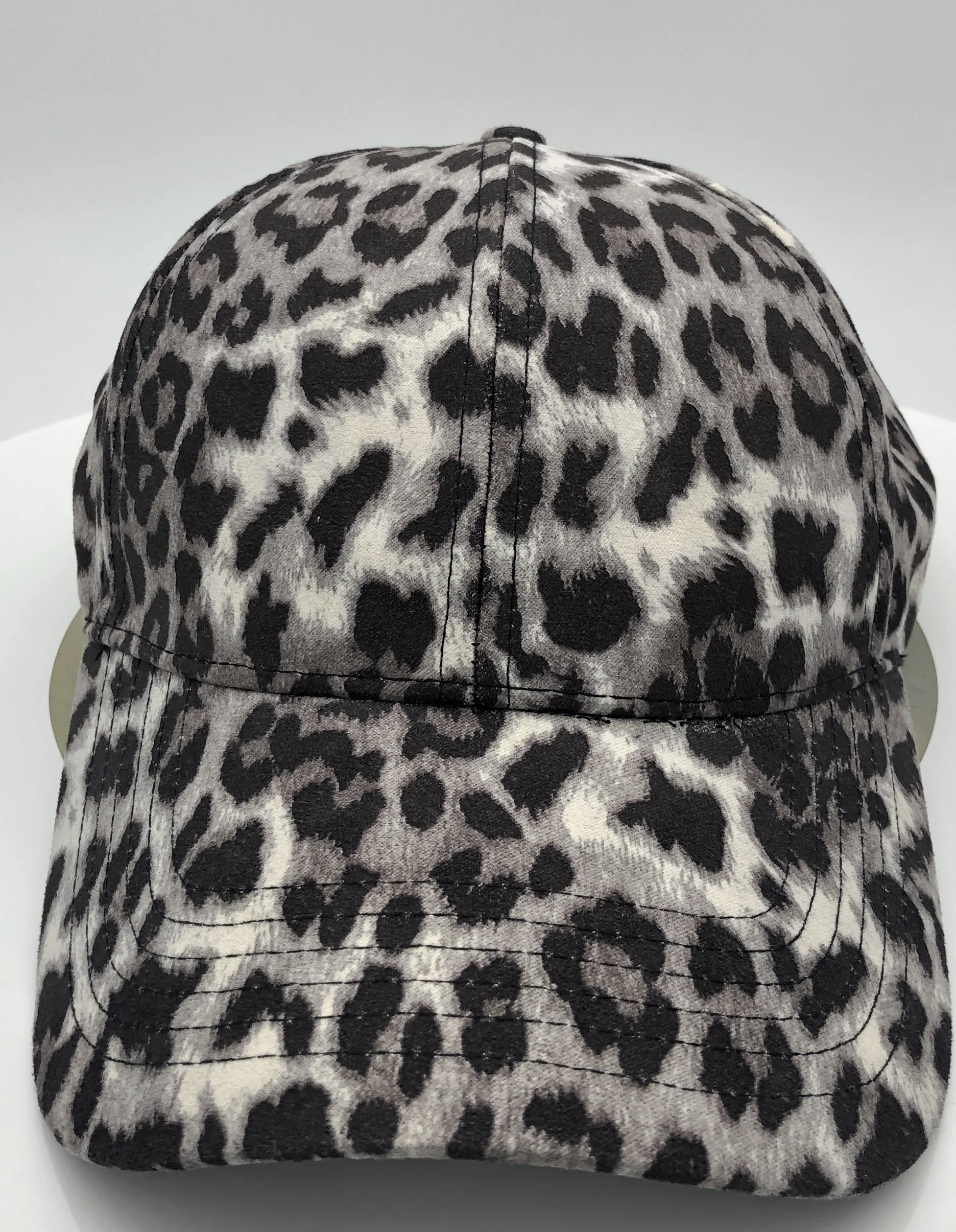 Wholesale In Stock Blank Leopard 6 Panel Baseball Caps And Hats Custom ...