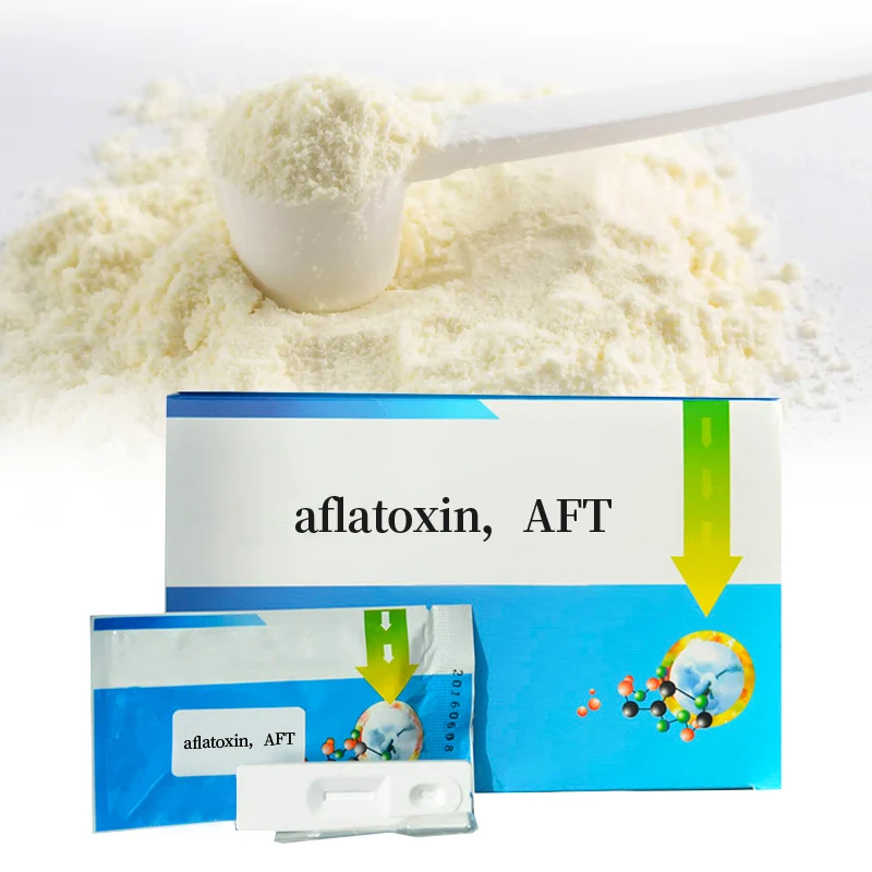 Aflatoxin M1 Test Kit Food Safety Test For Milk Aflatoxin M1 Testing ...