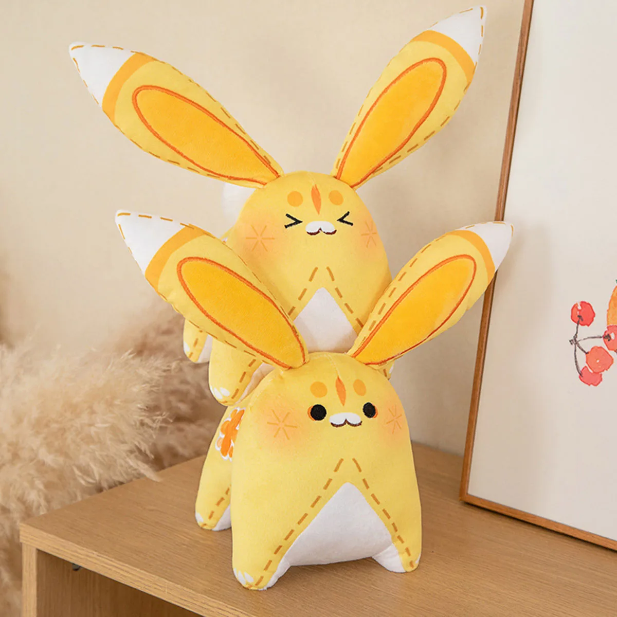 Newstar Custom Genshin Impact Game Rabbit Plush Toys Stuffed Animal ...
