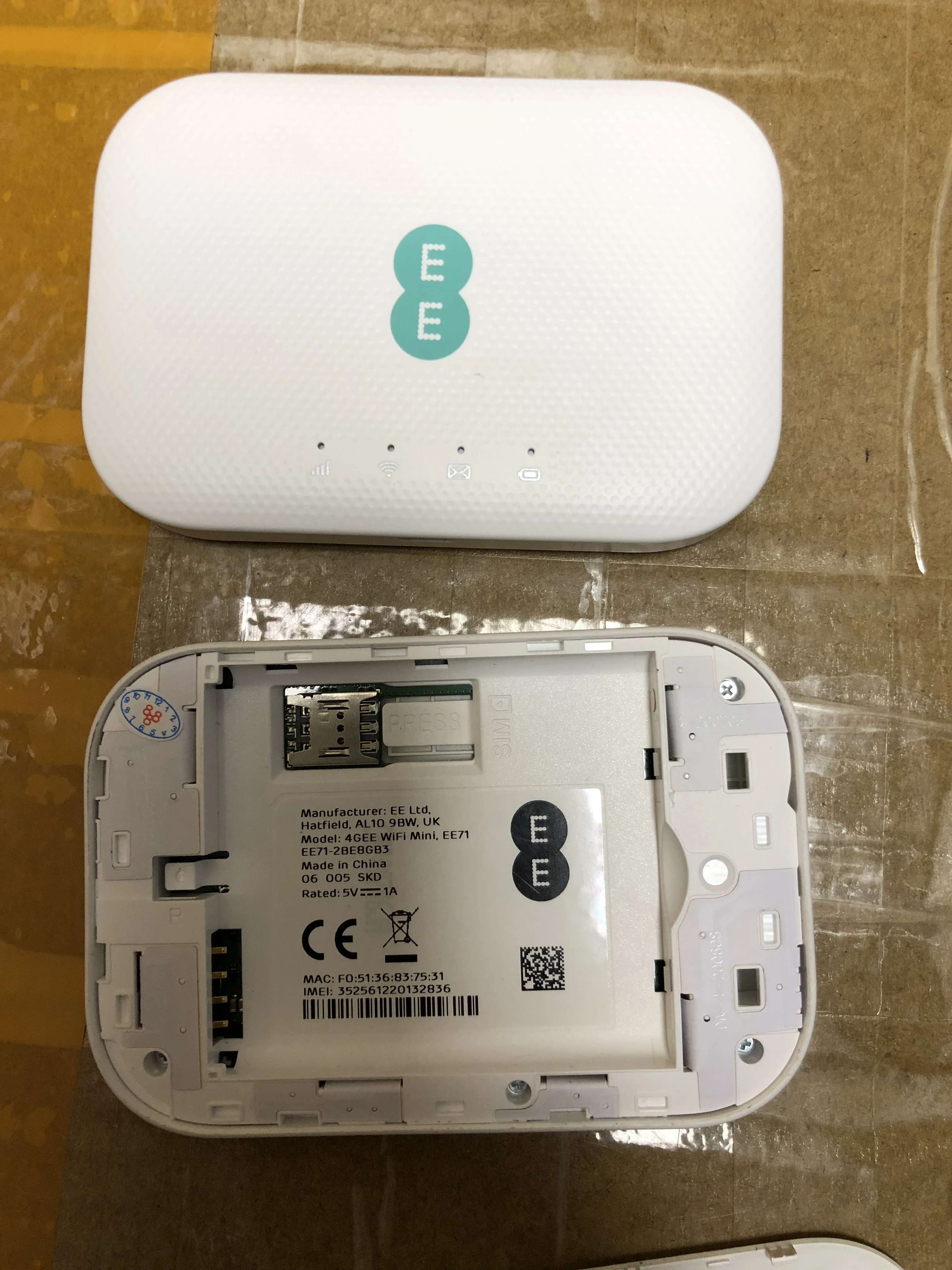 Unlocked Ee71 4g Lte Cat6 300mbps Portable Mobile Wireless Wifi Device ...