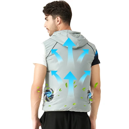 Fan Jacket - Battery Powered Cooling for Men & Women