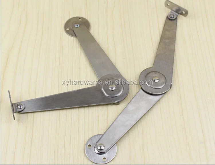 Downward Opening Lid Stay - Support for Cabinet Doors