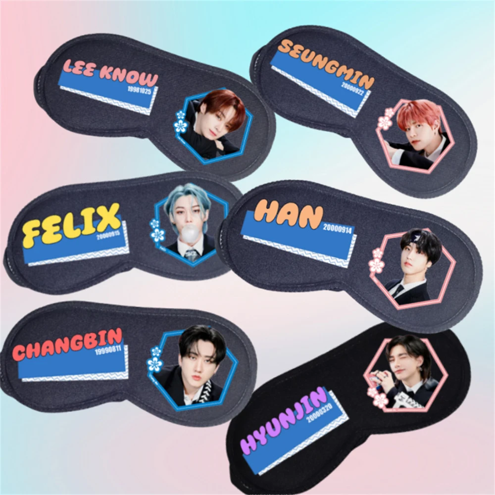 KPOP Stray Kids Eye Mask - Fashion & Comfort for Travel