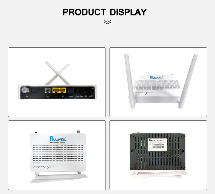 Fullwell Ftth Gpon Onu 100/1000m Ethernet Port Wifi Fiber Optic ...