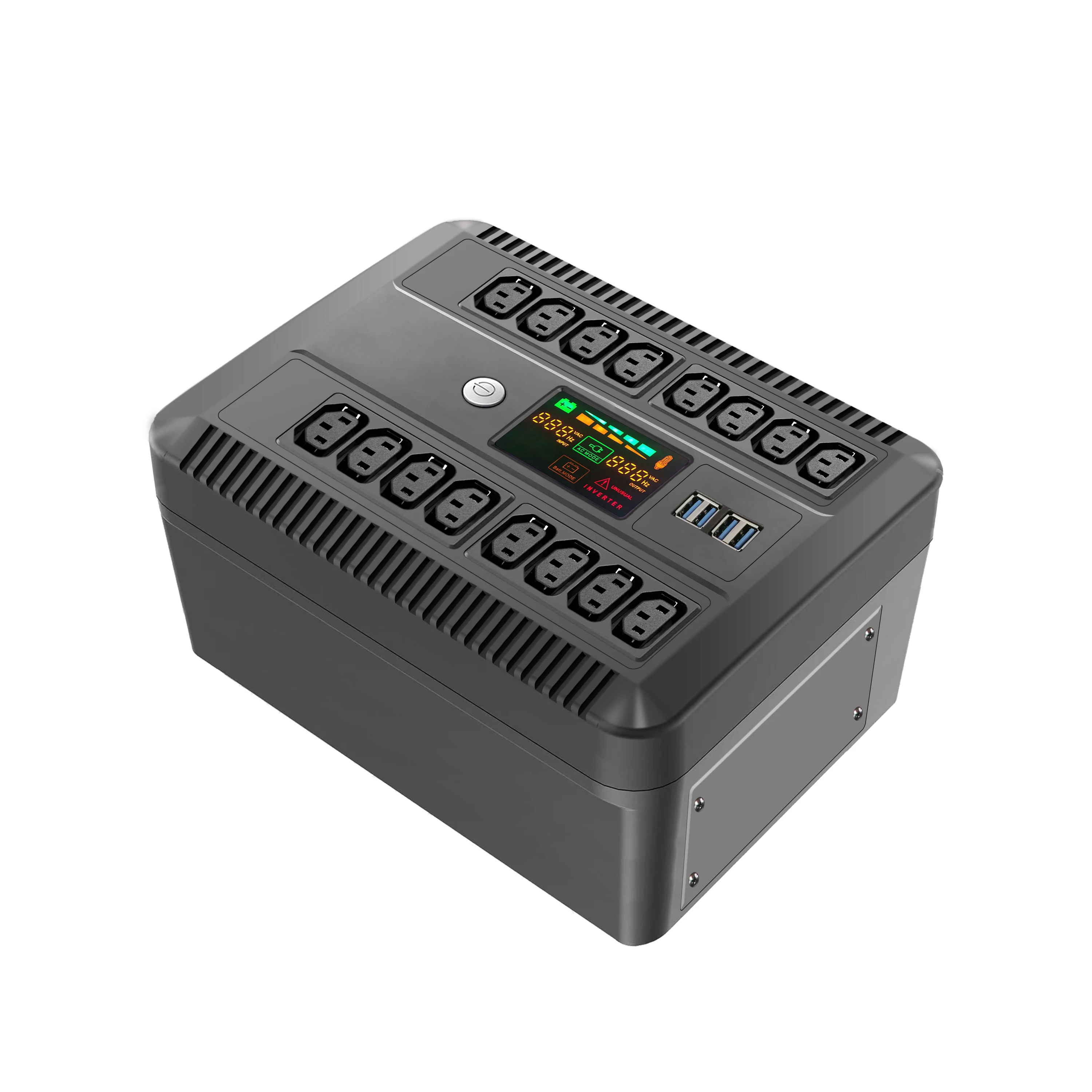 Ht1000 1000va 600w Customize Logo And Package On Ups Short Circuit And ...