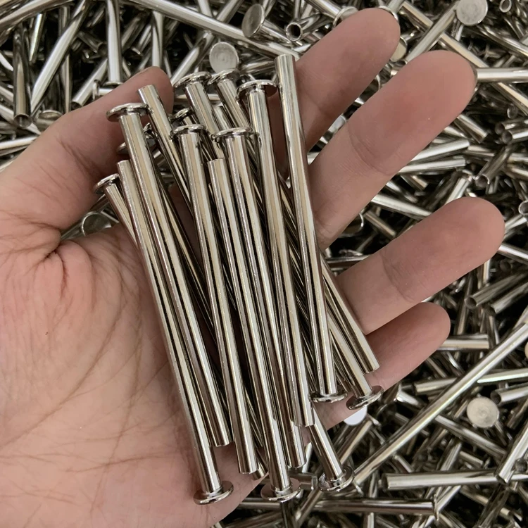 Nickel Plated Account Books Screw,Snap Rivet Chicago Screw,Book Butt ...