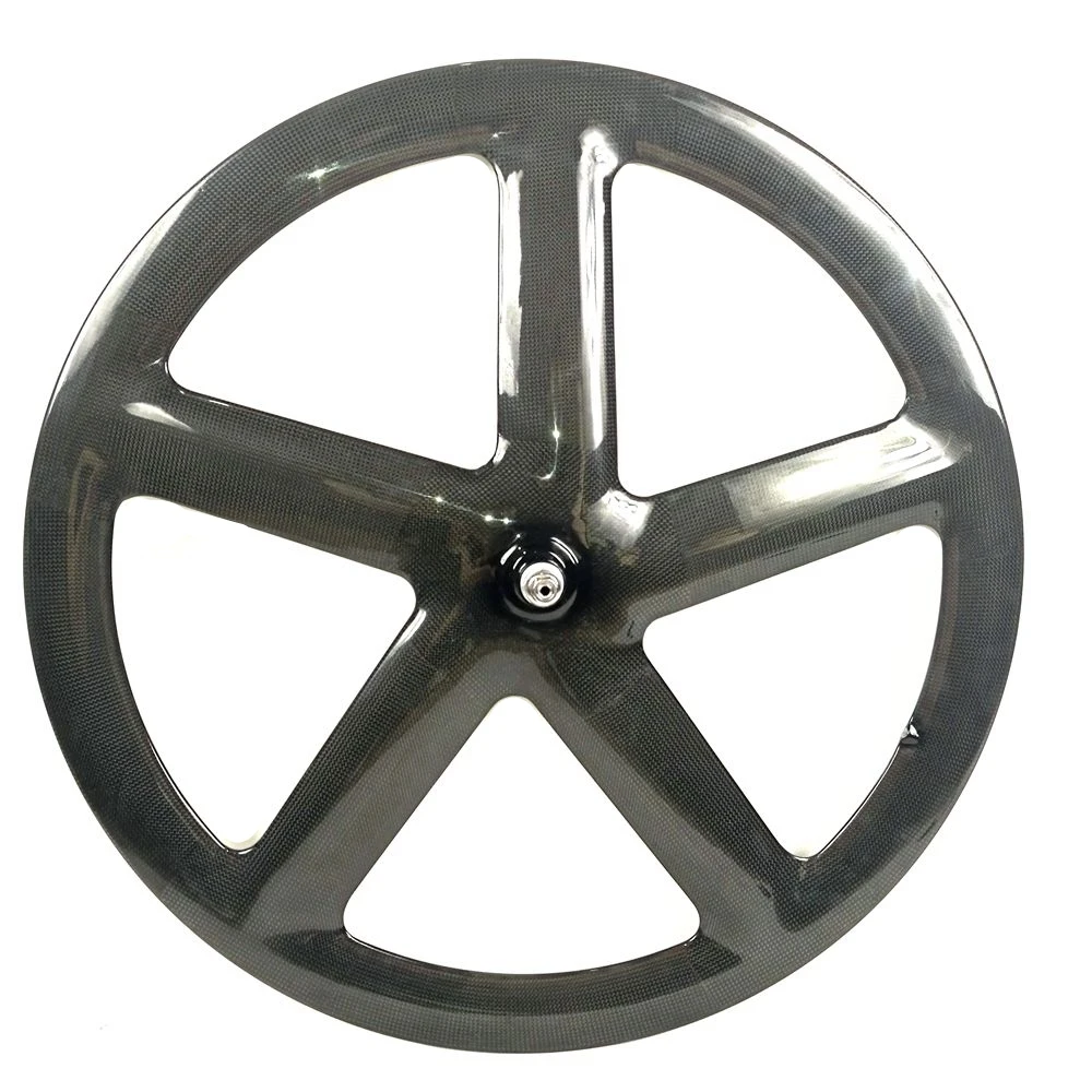 700C Carbon 5-Spoke Bicycle Wheelset for Road Cycling