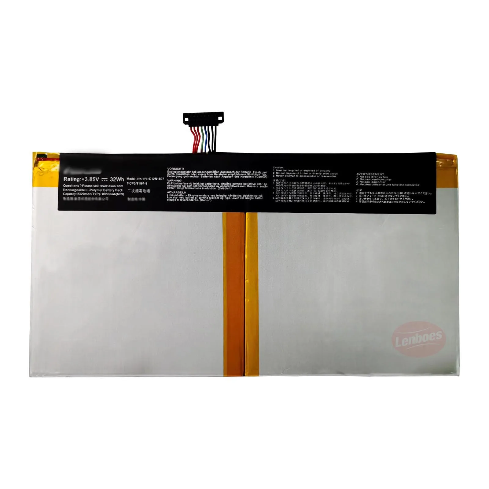 C12n1607 3.85v 32wh Rechargeable Laptop Battery Replacement For Asus ...