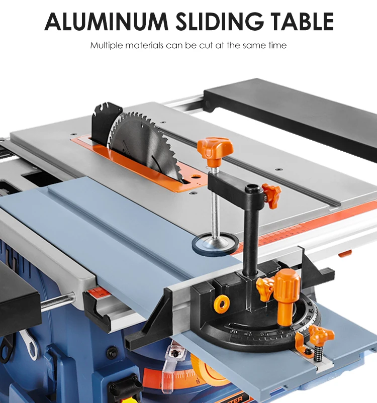 Luxter 255mm 2000w Folding Table Saw For Wood Working Cutting Wood ...