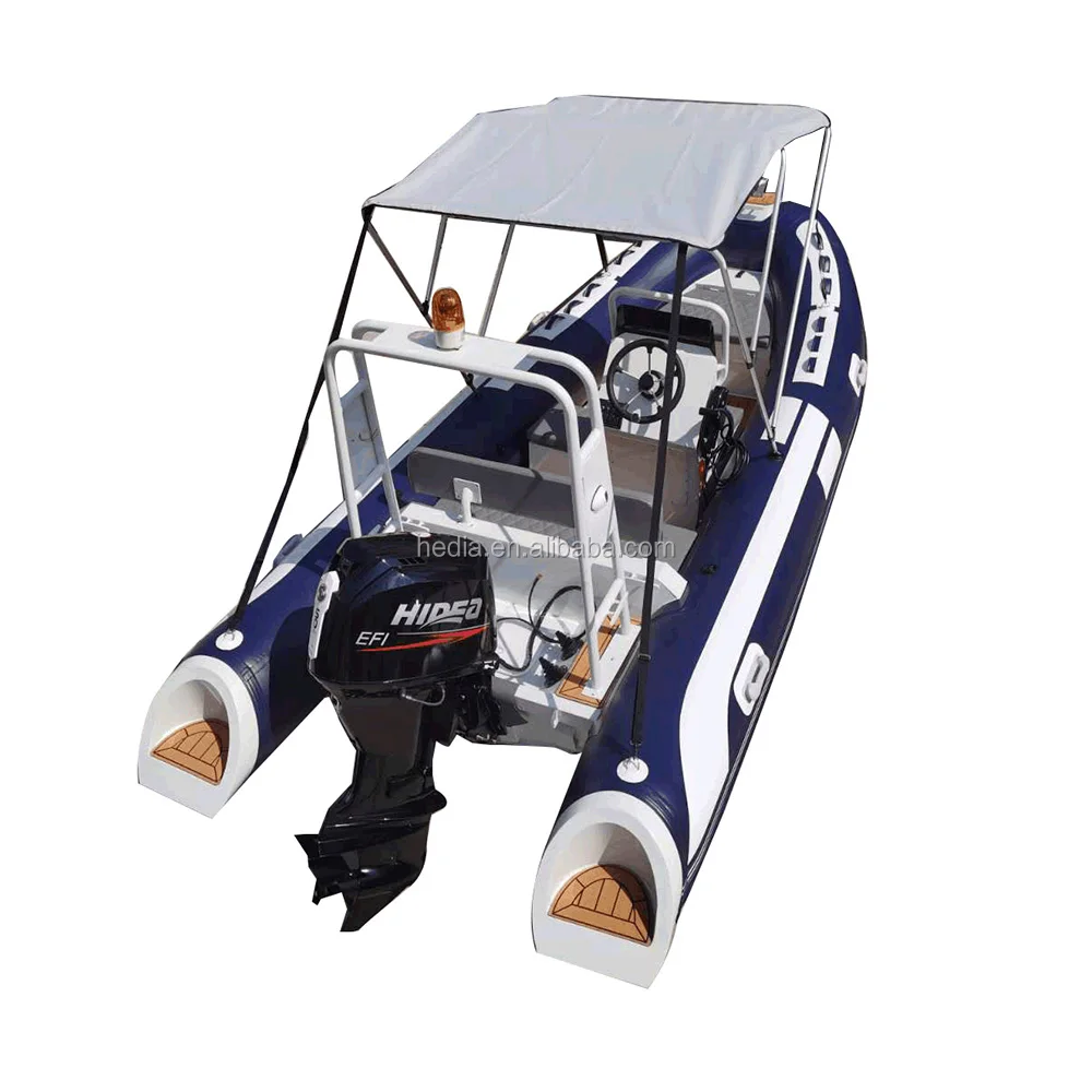 Hedia 8 Person Hypalon Rib Boat 480 Inflatable Rib Boat For Fishing ...