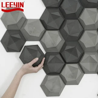 Hexagon Acoustic Parametric Wall Art - 3D Hexagonal Panels