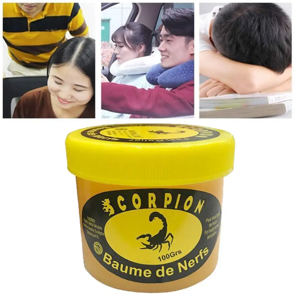 30g Scorpion Ointment Pain Relief Ointment Relieve Muscle Pain Headache ...
