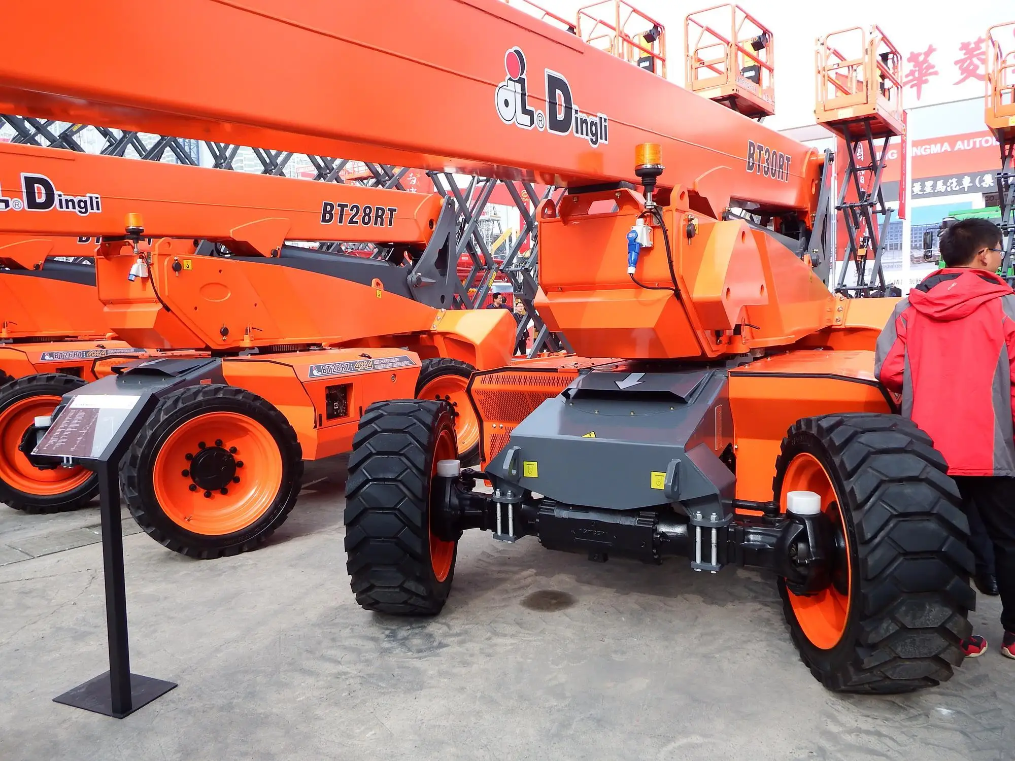 16m 18m Dingli Work Platform Lifts - Electric Boom Lifts