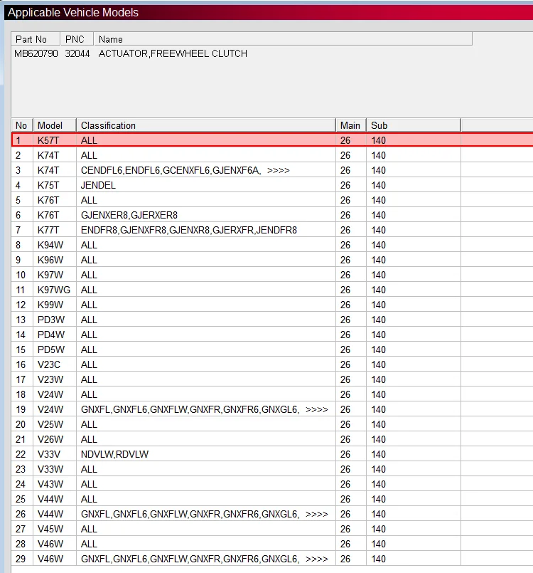 4x4 Freewheel Clutch Actuator 4wd Control For Mitsubishi Pajero Triton ...