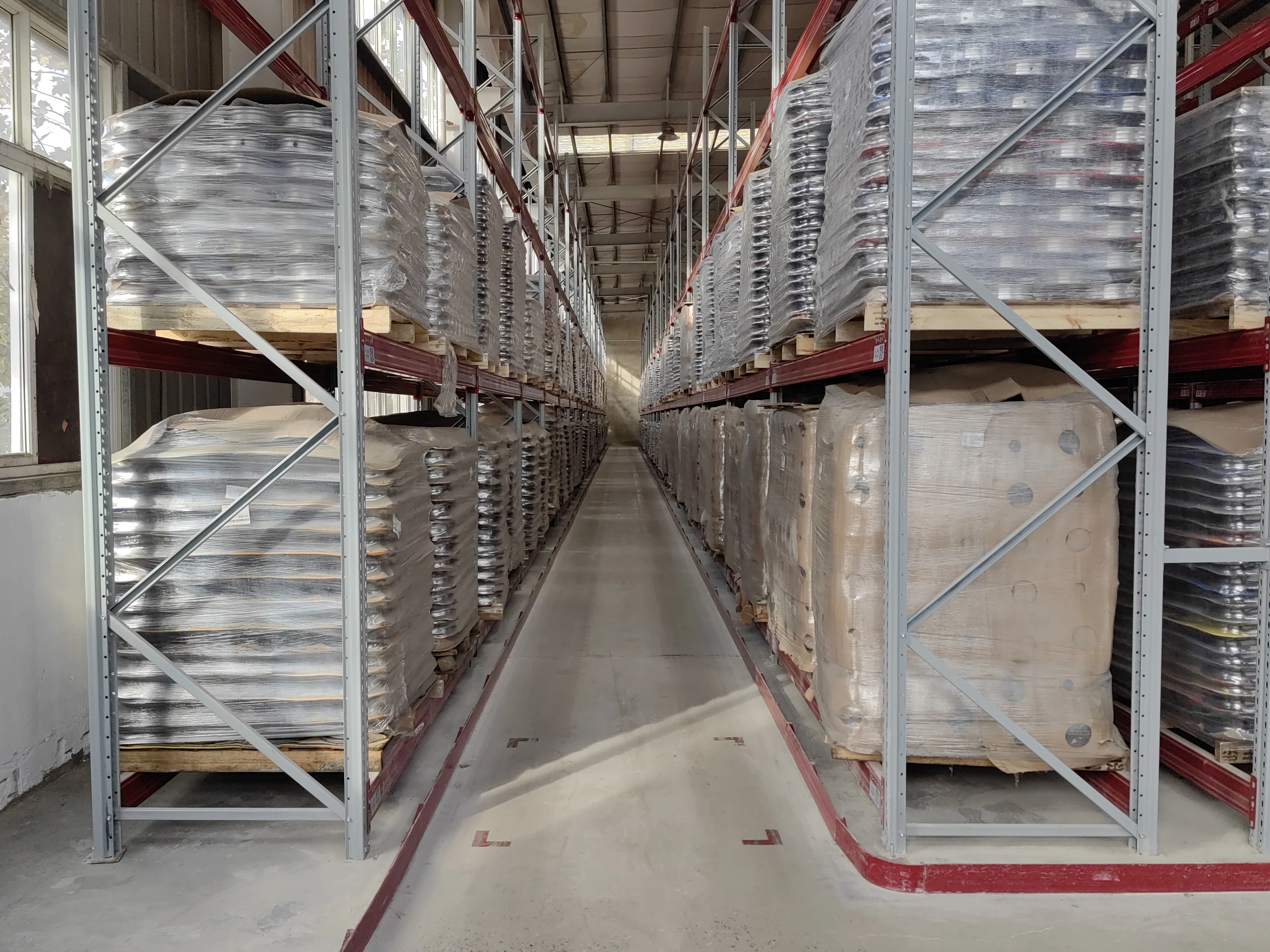 Narrow Aisle Shelves/vna Industrial Pallets Racking System Adjustable ...