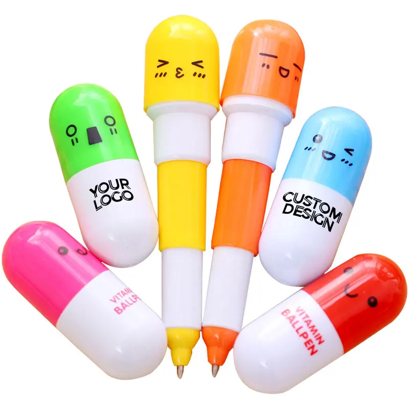 Wholesale Mini Capsule Pill Pen - Promotional Stationery