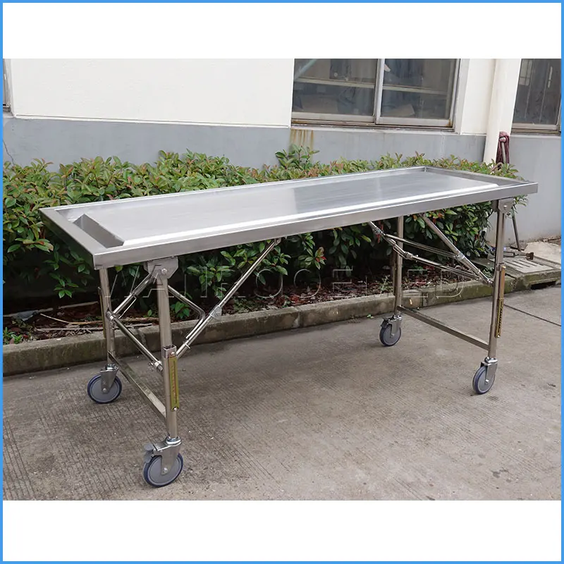Ga204 Mortuary Folding Corpse Operating Autopsy Dissection Table For ...