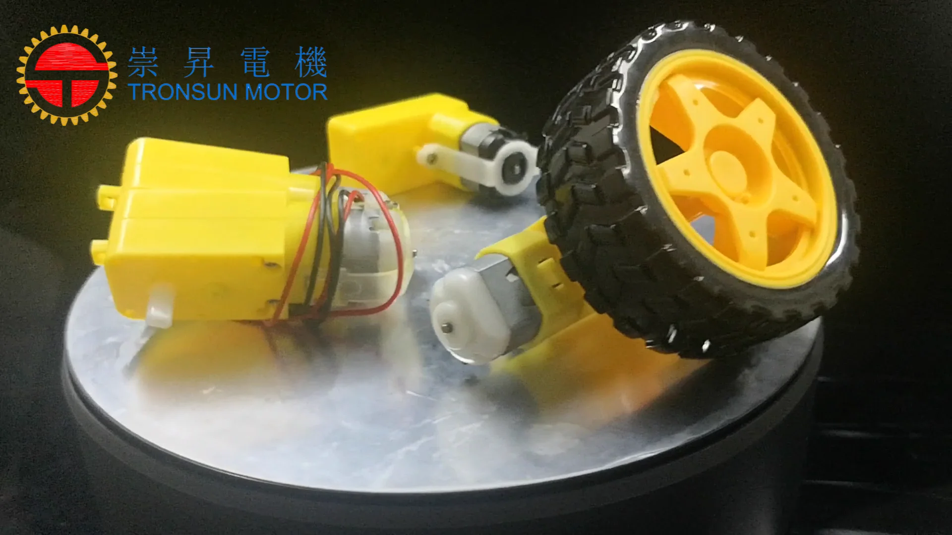 Gearbox Plastik Poros Ganda 130 Dc Motor 3v 6v Dengan Roda Untuk Mainan ...