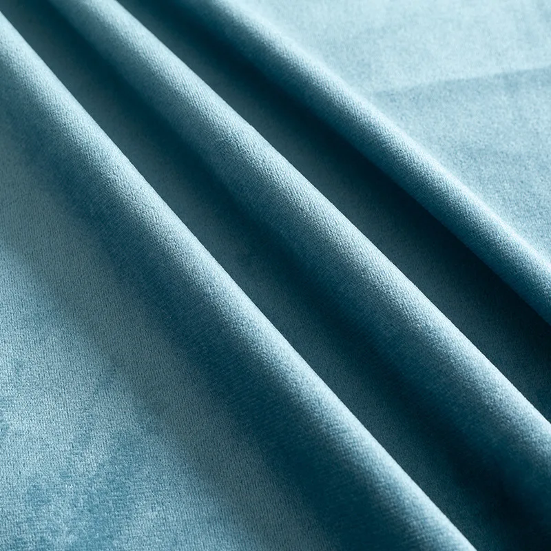 Super Soft Home Textile Velvet Fabric 100% Polyester Knitted Medium ...