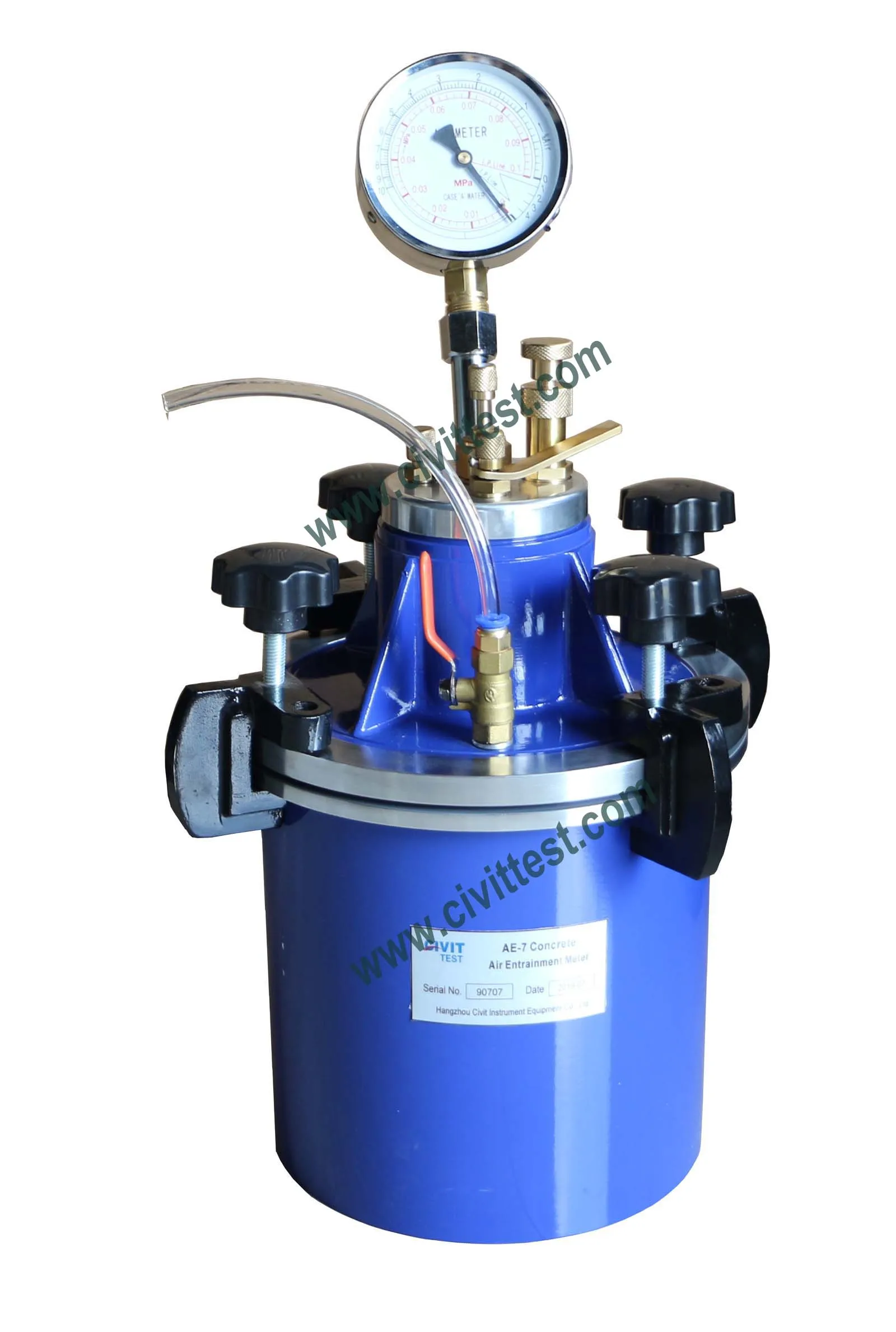 7l Fresh Concrete Air Content Meter - Buy 7l Concrete Air Meter,Air ...