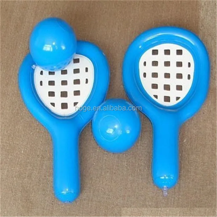 Customizable PVC Inflatable Beach Tennis Racket for Backyard Pool Fun