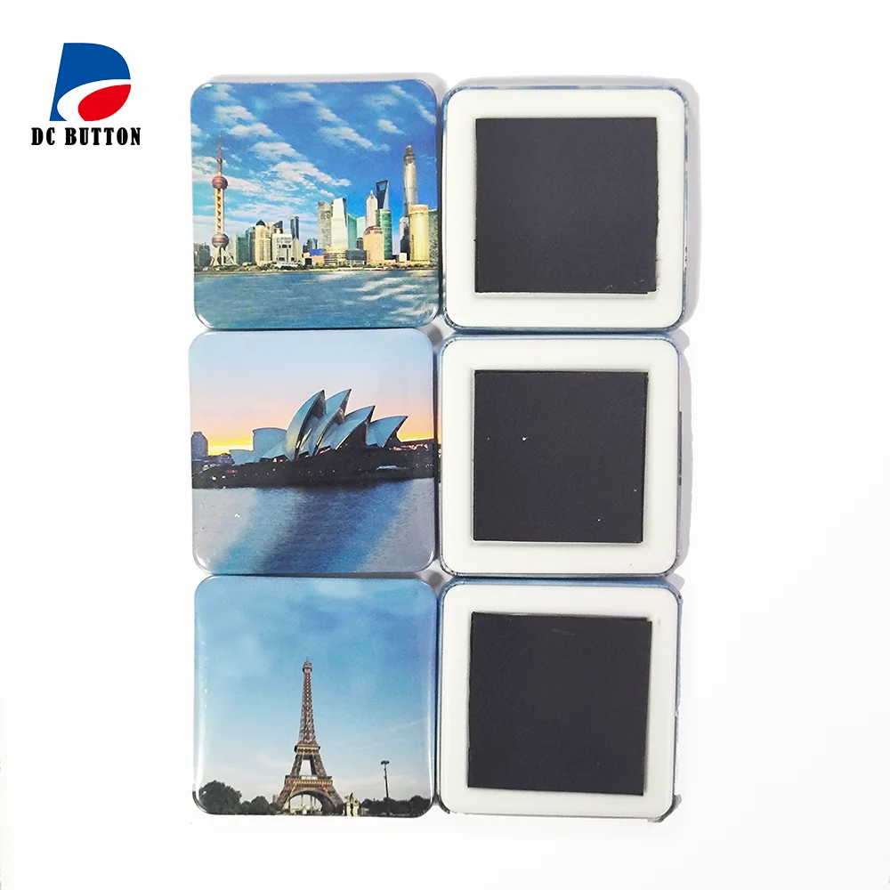 50*50mm Fridge Magnet DIY Material Set for Home Decoration